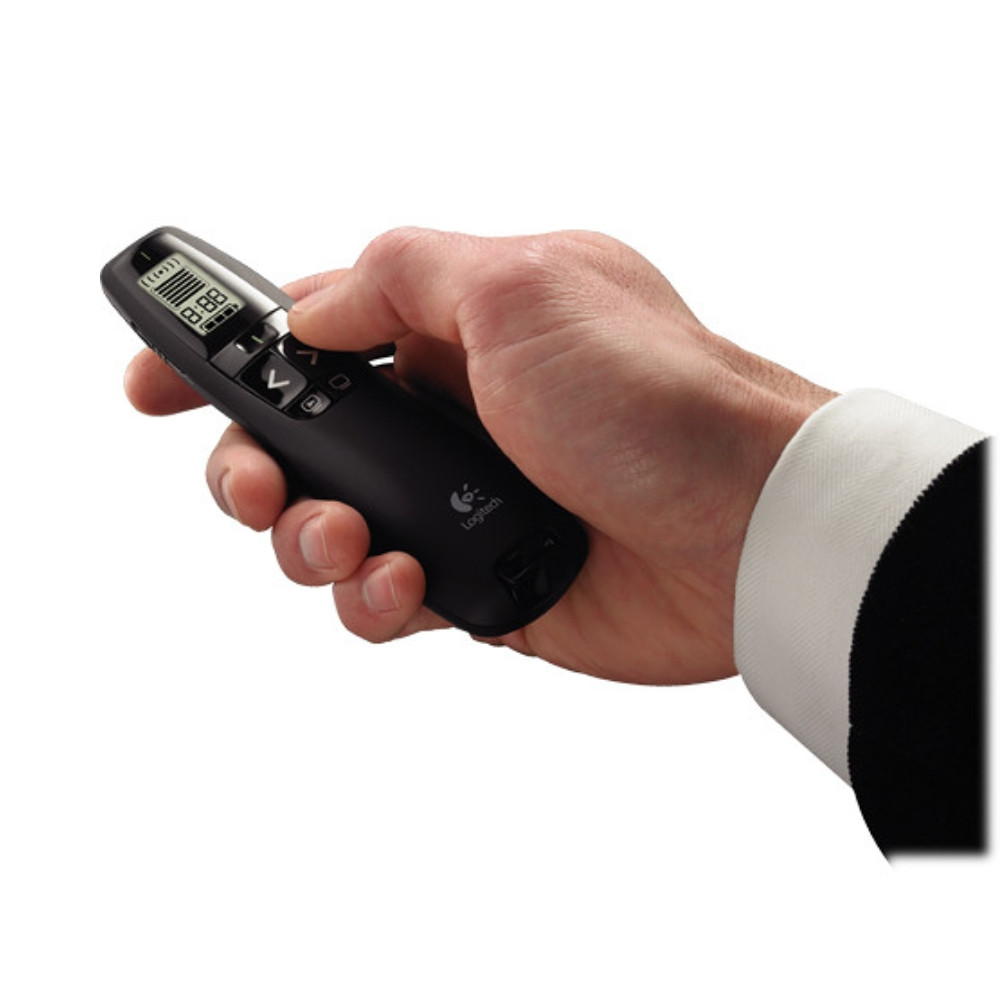 Logitech R800 Presenter Professional Laser Presentation Remote | Time ...