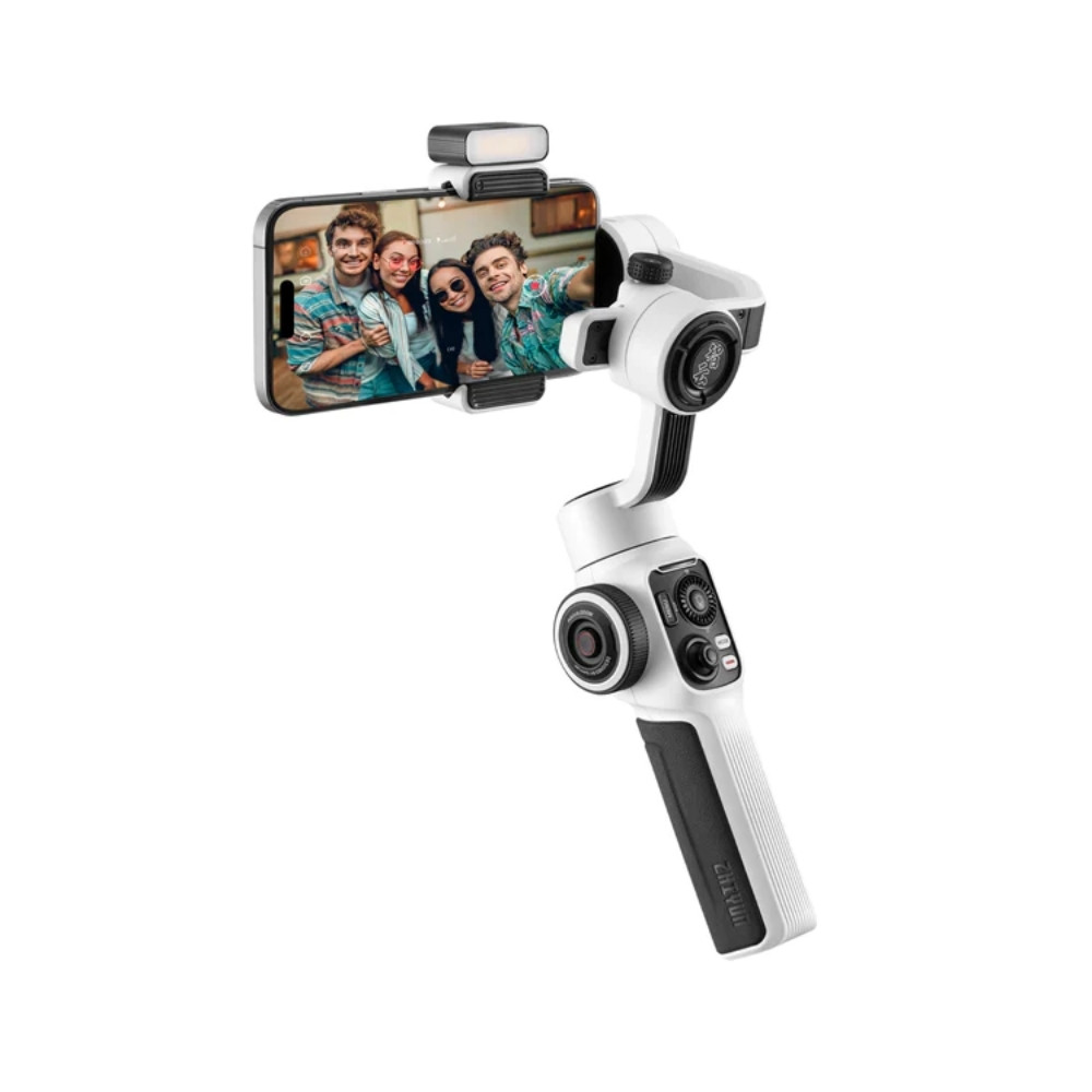 Zhiyun Smooth 5S Smartphone Gimbal Stabilizer | Pro 3-Axis Structure | Cinematic Dolly Zoom ...