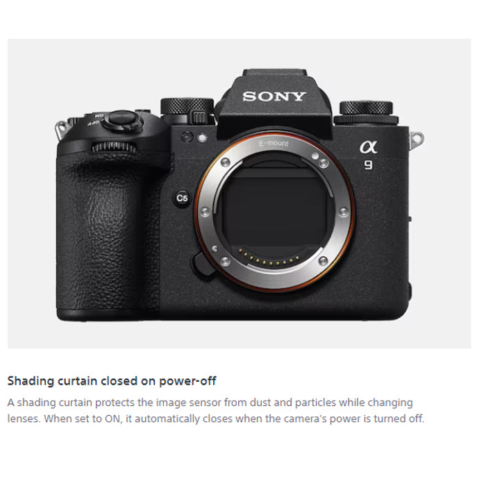 Sony ILCE-9M3 / α9 III Full Frame Mirrorless Camera with global shutter system | Blackout-free ...