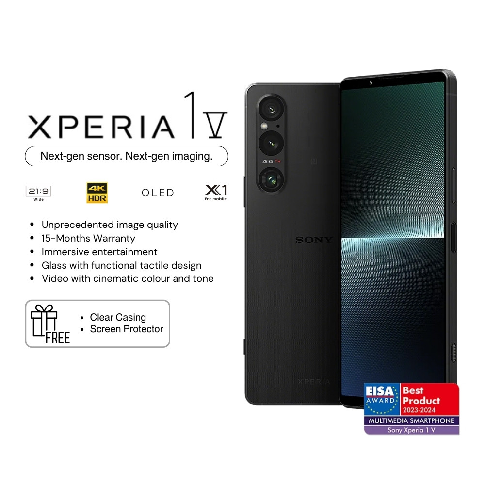 Sony Xperia 1 V New Exmor T for mobile sensor and 4K HDR OLED display - MSL Digital Online Store