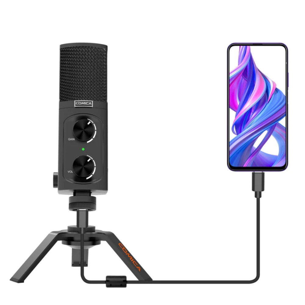 Comica STM-USB USB Condenser Microphone | 20Hz-20KHz Frequency Response ...