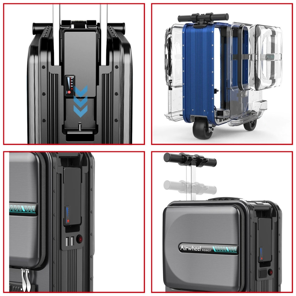 Airwheel SE3 mini T | The Smart Rideable Luggage for Modern Travelers ...