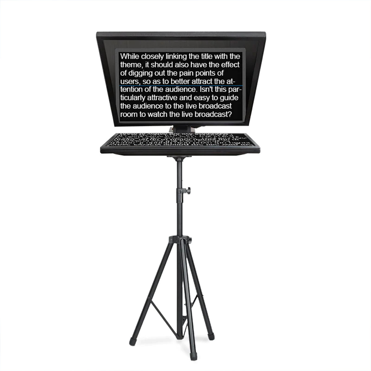 Desview T22 Teleprompter Set with 21.5" Self-Reversing Monitor - MSL ...
