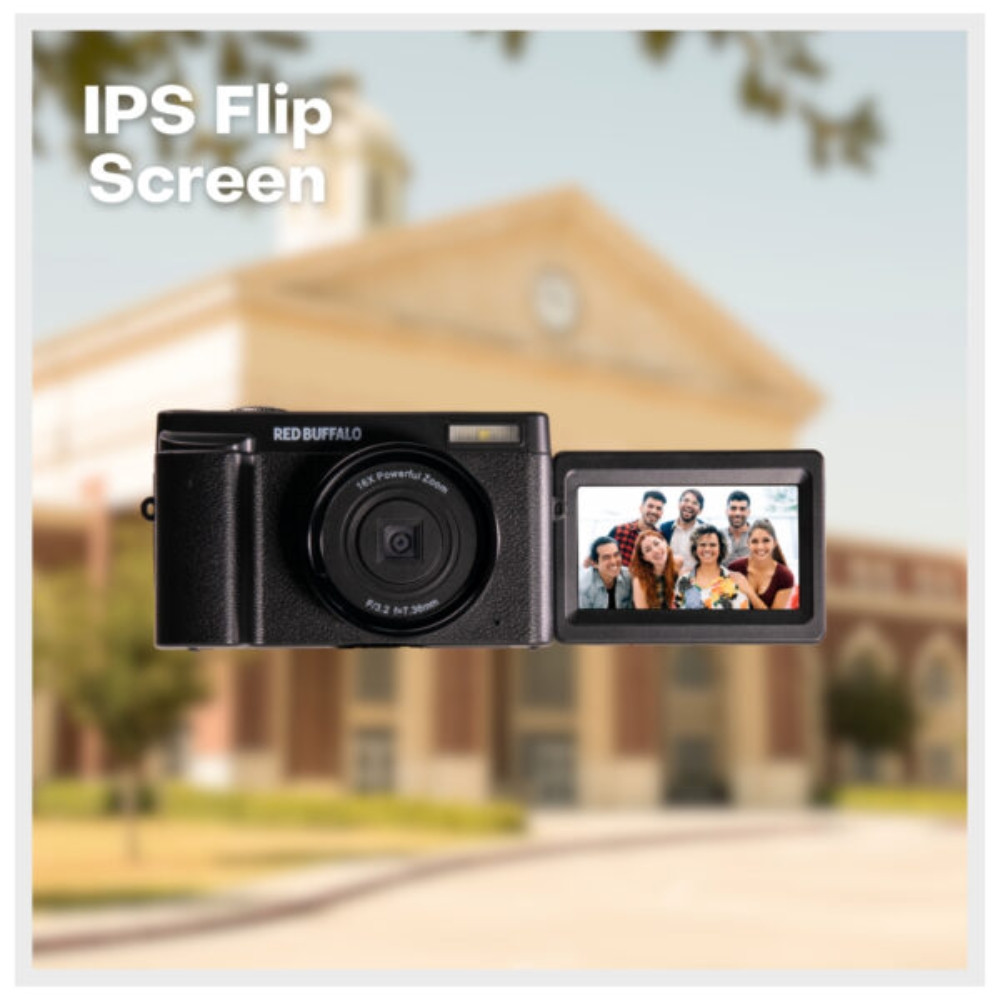 Red Buffalo Snap 10 Digital Camera | 48MP Image Resolution | 2.7K Video ...