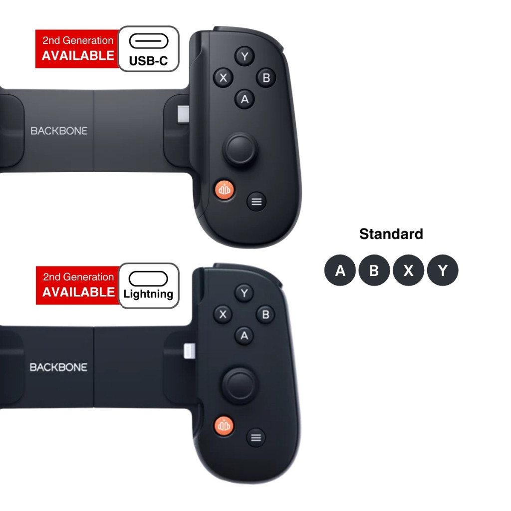 Backbone One Gen 2 Mobile Gaming Console (Available Connector Type USB ...