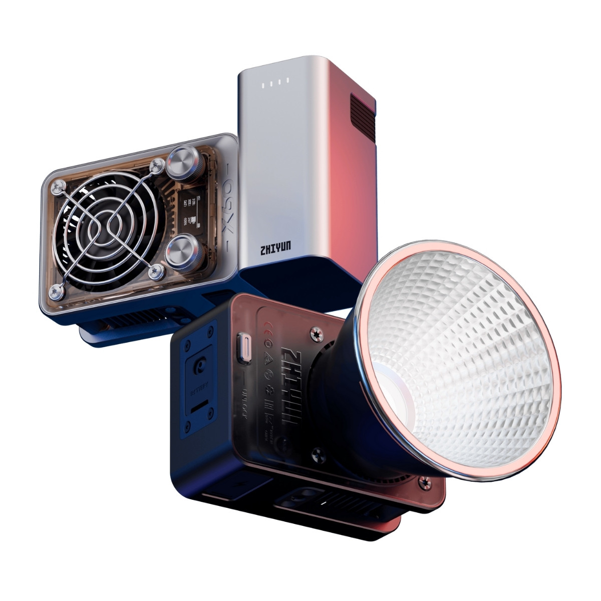 Zhiyun MOLUS X60 Series Bi-Colour/RGB LED Monolight - X60 X60RGB - MSL ...