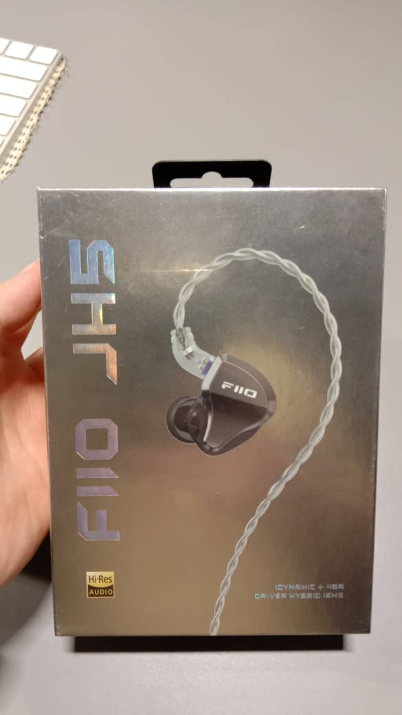 [PRE-ORDER 7 Days] FiiO JH5 IEM HiFi in-Ear Monitors Earphone with 1DD+4BA Hybrid 5 Drivers ...