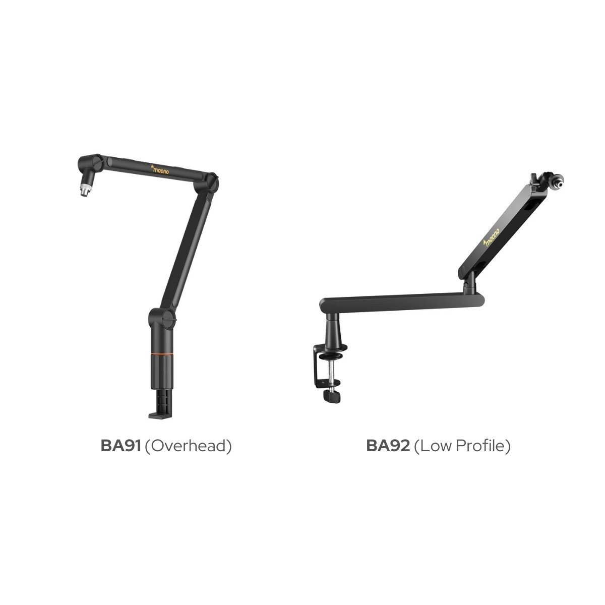 Maono BA91 BA92 Microphone Boom Arm Stand Mic Holder Microphone Stand ...